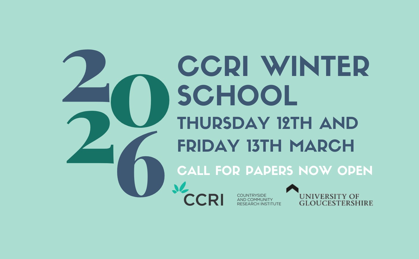CCRI Winter School 2026 - Call for Papers - Countryside and Community ...